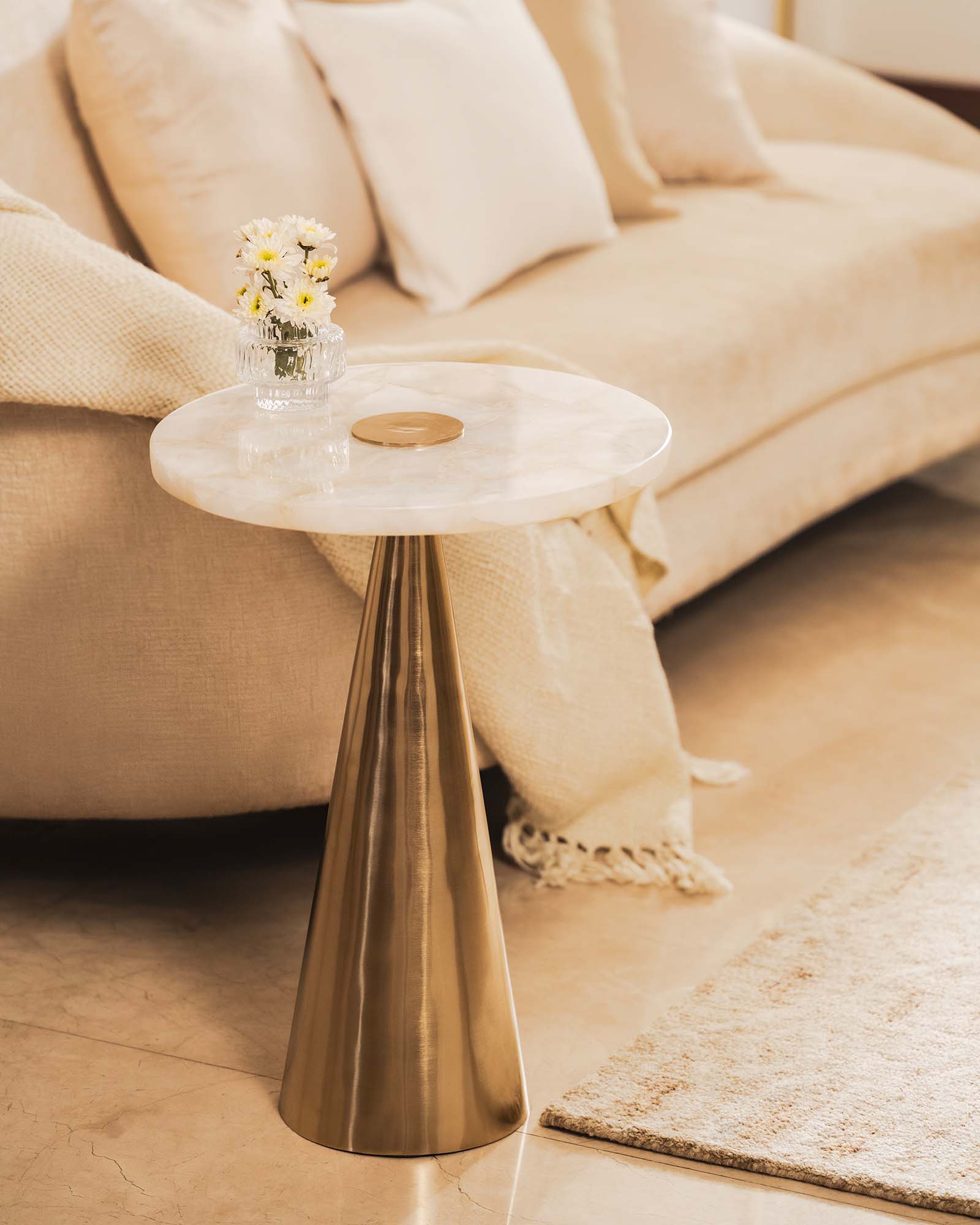 Athena Side Table | Handcrafted Luxury Furniture for Interiors