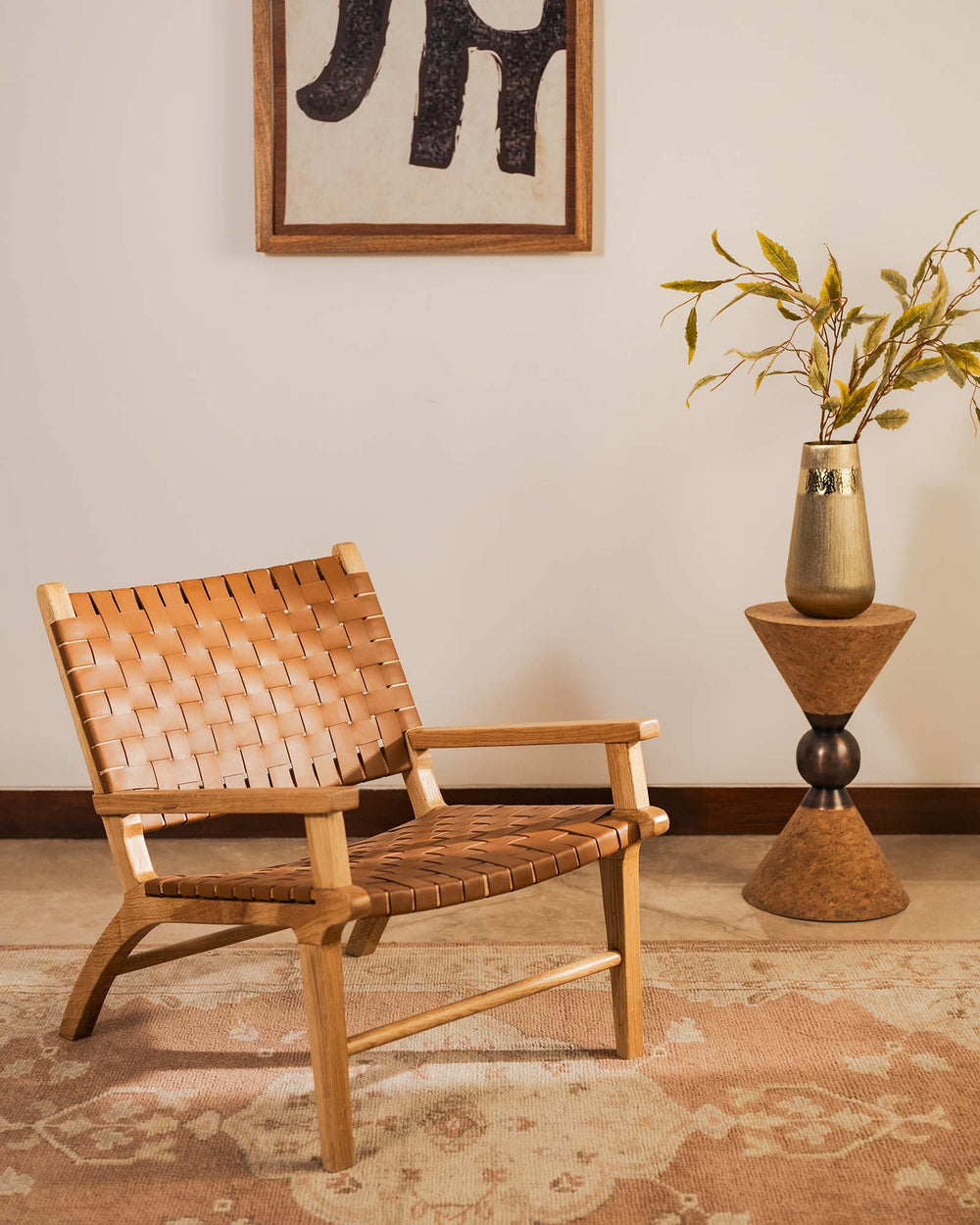 Hermes Lounge Chair | Luxury Handcrafted Furniture for Interiors | Aalaya